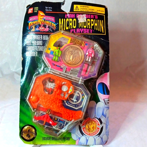 Bandai | Toys | 995 Bandai Pink Mighty Micro Morphin Pink Power Ranger ...